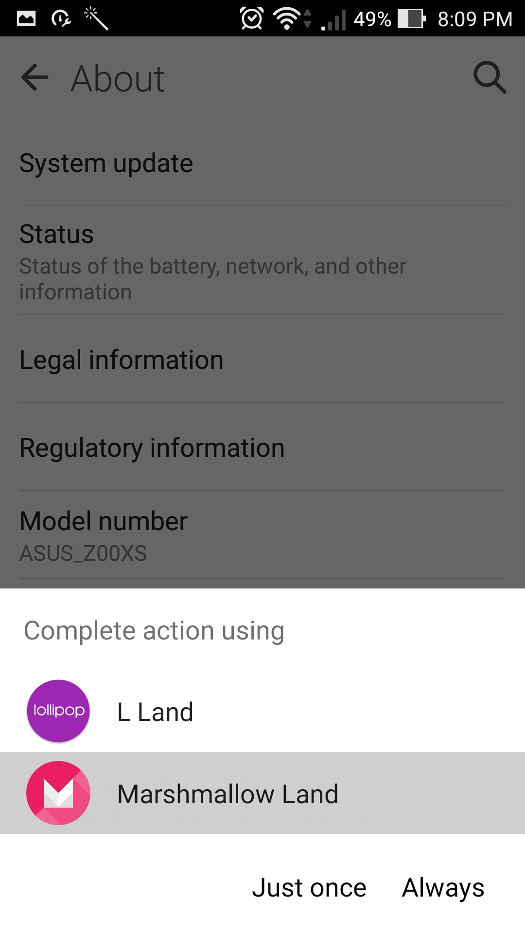 Get Android 6.0 Marshmallow Easter egg on Lollipop without Root