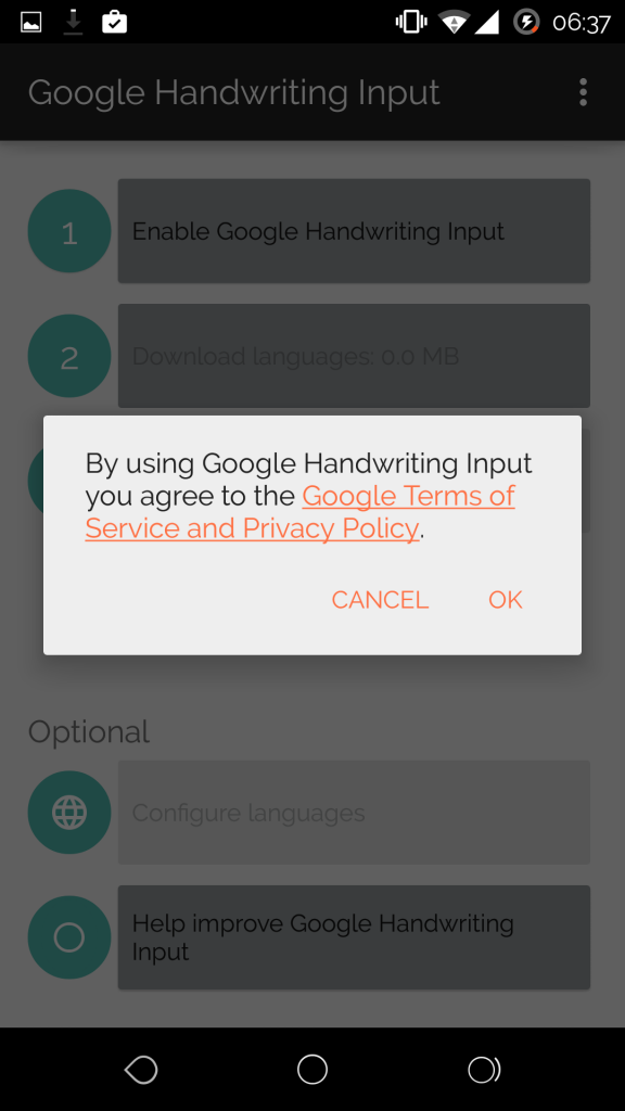 Google outs Handwriting Input App for Android - scribble away to glory!