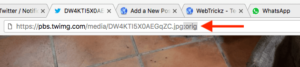 How to View and Save Twitter Images in Original Size