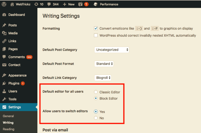 How to Switch Back to Old Classic Editor in WordPress