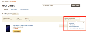 How to Download Amazon Invoice as PDF on iPhone and Android