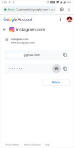 How to Turn off Google Smart Lock for Instagram