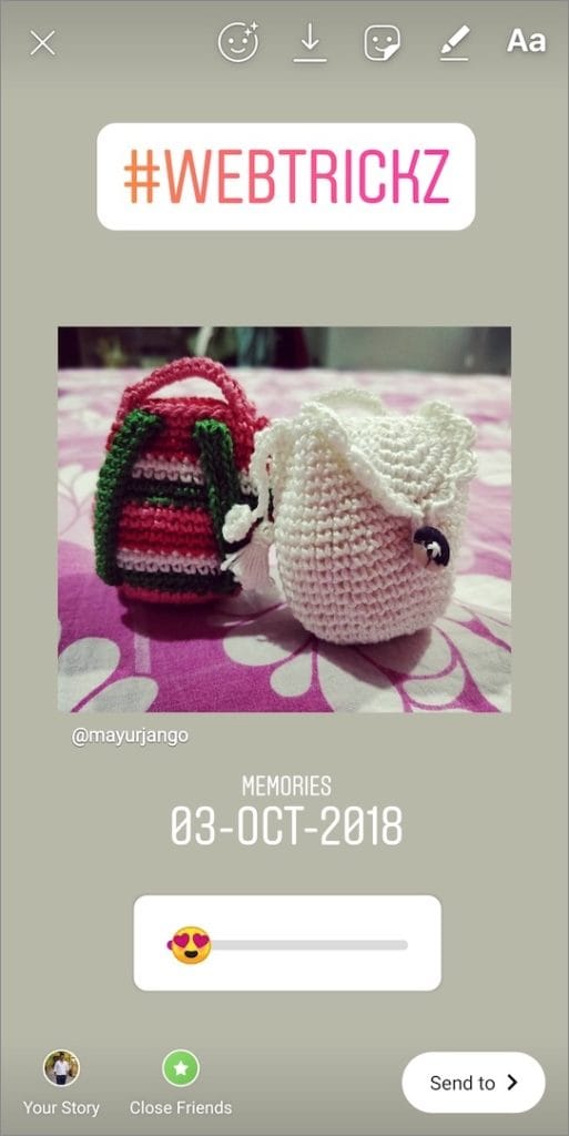 How to See Memories on Instagram and Post as Story