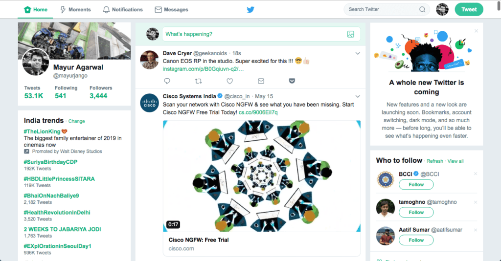 GoodTwitter Extension brings back Old Twitter Layout on Chrome, Firefox