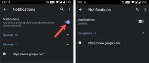 Guide to Stop Websites From Asking to Send Notifications