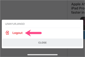 How to Log Out of the Reddit App on iPhone and Android