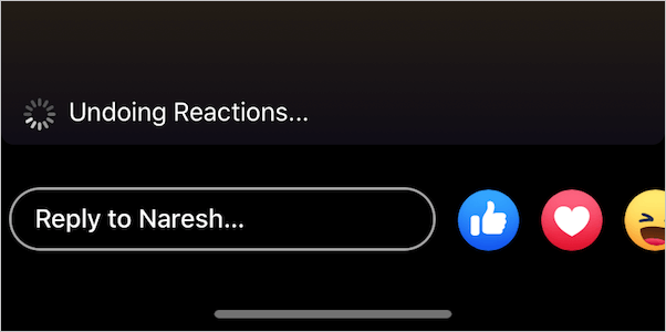 Here's how to Remove Reactions from a Facebook Story