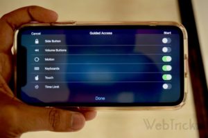 Lock the Pull-Down Notification Bar When Playing Games on iOS