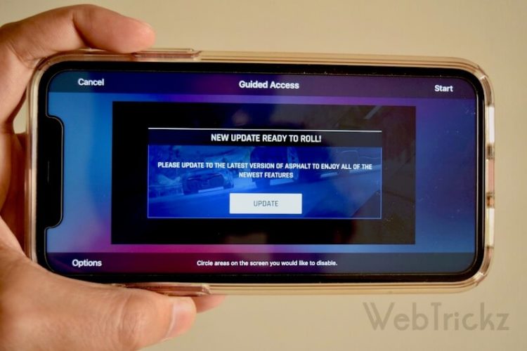 Lock the Pull-Down Notification Bar When Playing Games on iOS