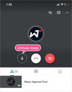 How to Mute or Unmute your Microphone on Google Hangouts and Meet