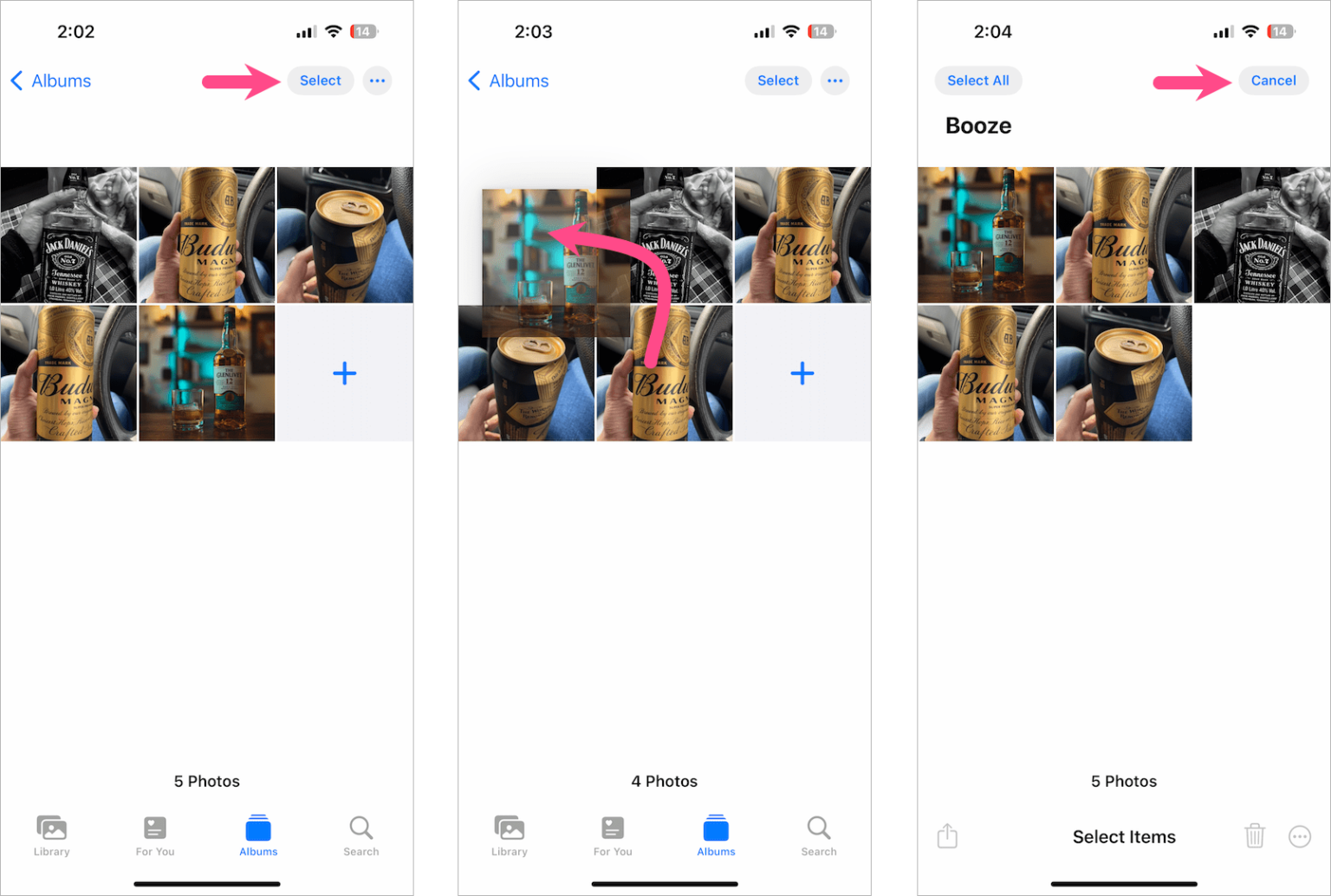 How to Change the Cover Photo of an Album on iPhone