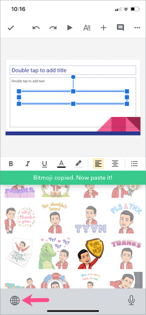 How to Add Bitmoji to Google Slides on Desktop and iPhone