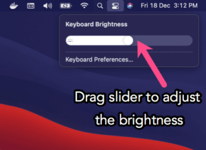 How to Manually Adjust Keyboard Brightness on M1 & M2 MacBook Air