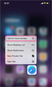 How to Add Safari App Back to Home Screen on iPhone