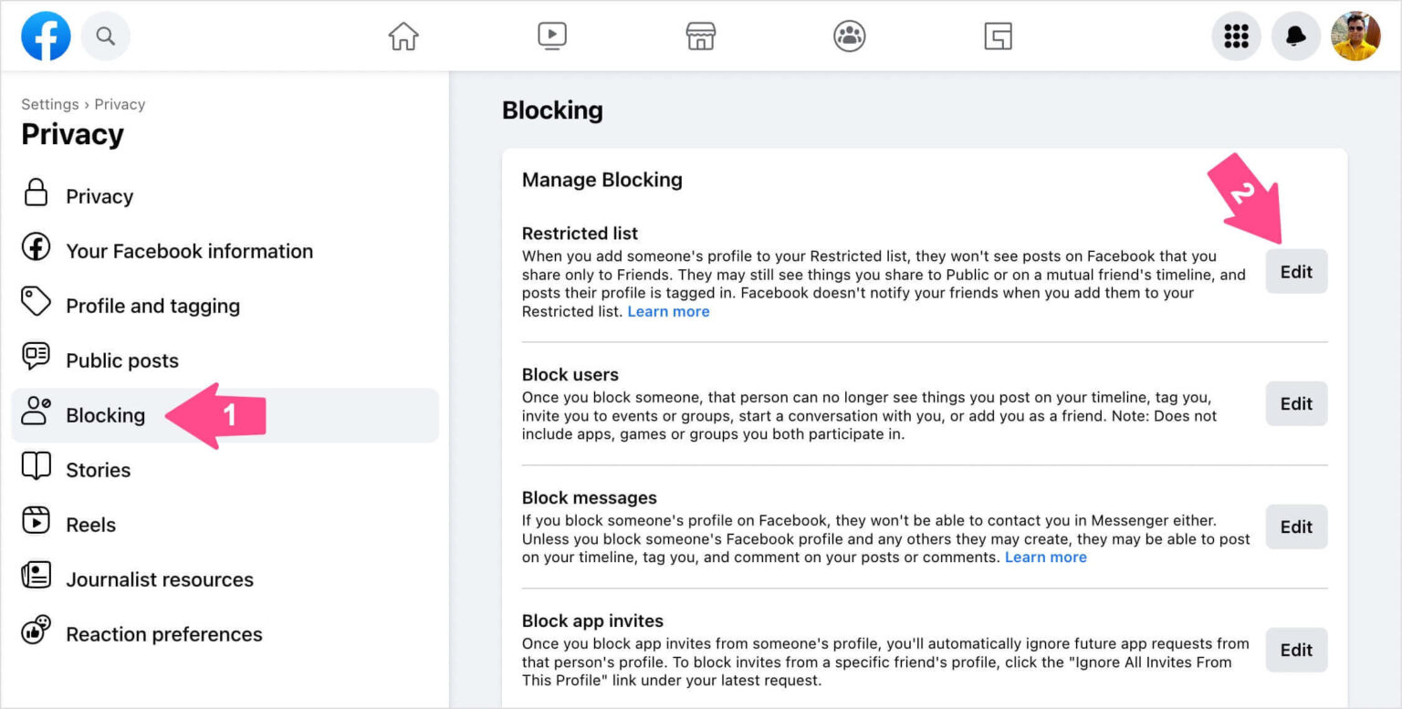 How to Restrict Someone on Facebook 2022 without blocking them