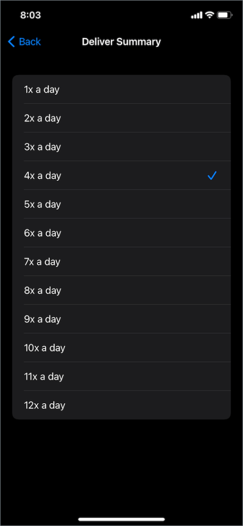 How to Turn On/Off Notification Summary in iOS 15 on iPhone
