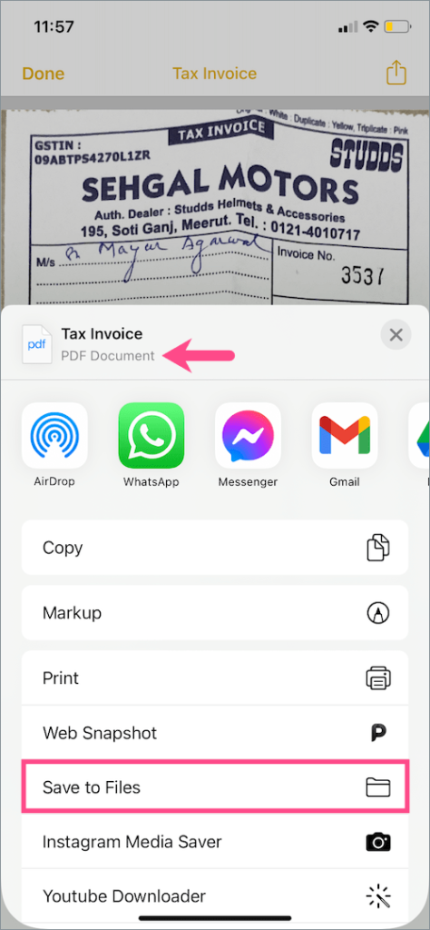 Where Are My Scanned Documents Saved On iPhone?