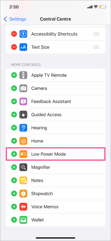 Add a Low Power Mode Shortcut on Your iPhone [2 Ways]