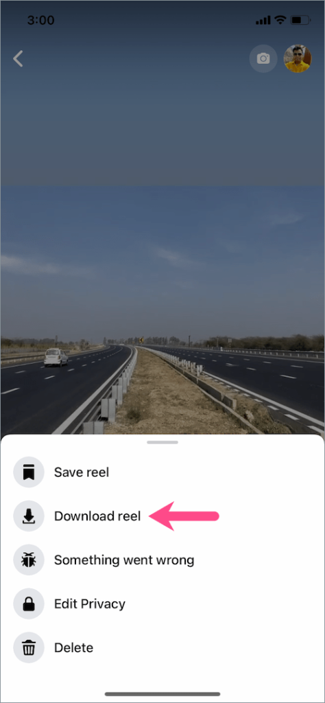 Here's how to Download Reels Video from Facebook