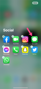 How to Add the Messages App Back to Your iPhone Home Screen