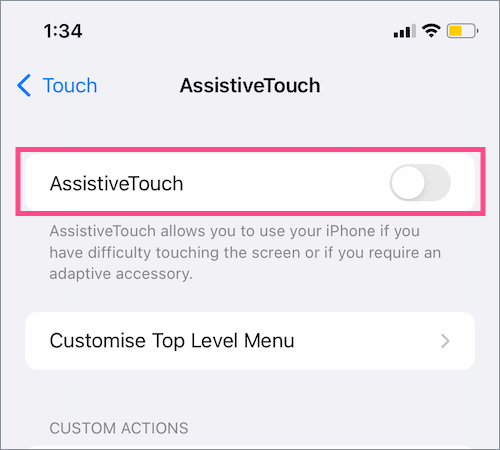 4 Ways To Remove The Floating Home Button On IPhone