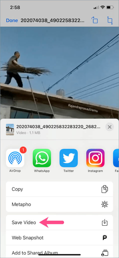 How to Download Reels Video from Facebook