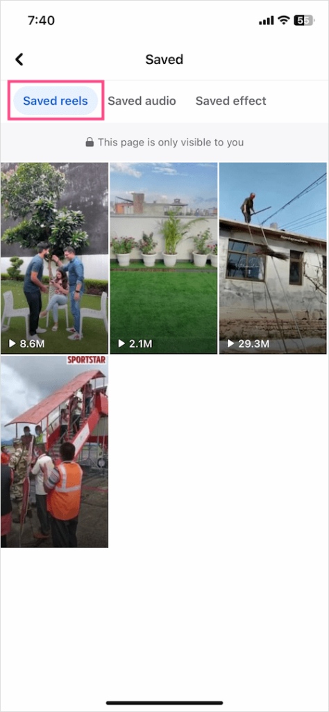 How to Find Your Saved and Liked Reels on Facebook