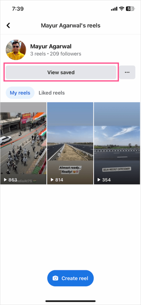 How to Find Your Saved and Liked Reels on Facebook
