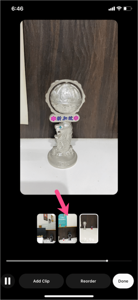 How to Change the Order of Clips in Reels on Instagram