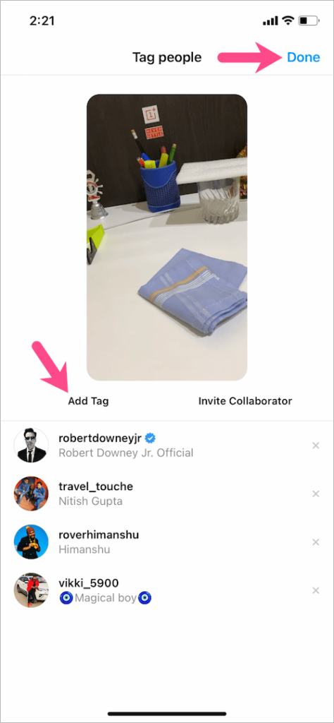 Here's how to Tag Someone on Instagram Reels