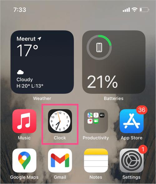 Iphone Clock Display Seconds Anglea Barlow