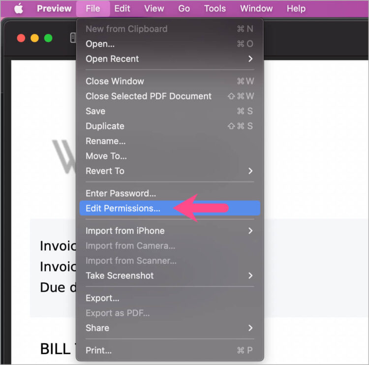 How to Password Protect a PDF on macOS Monterey