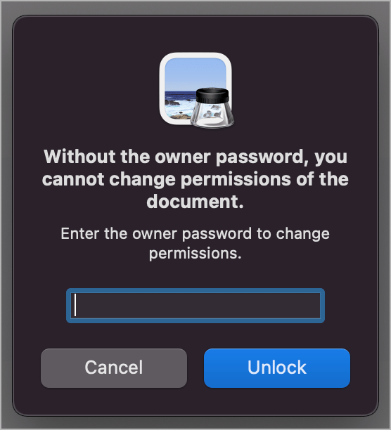 How To Password Protect A PDF On MacOS Monterey