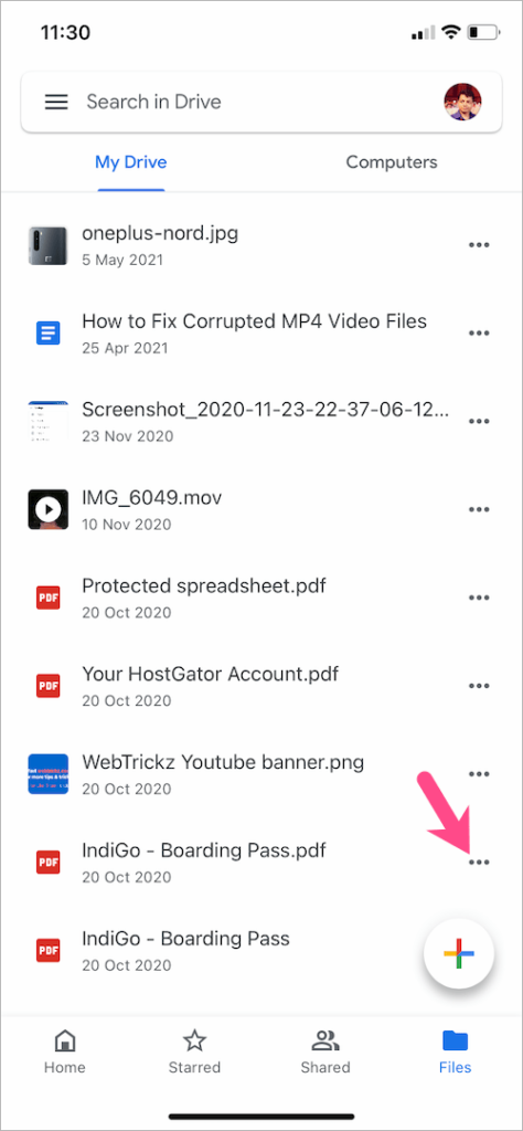 Fix: No Remove or Delete option in the Google Drive App