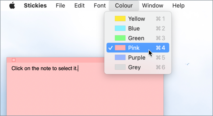 How to Change the Color of a Sticky Note on Mac