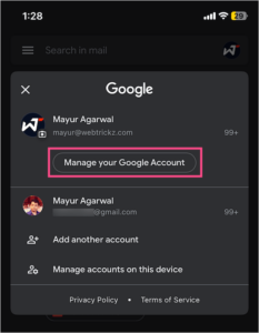 How to Sign Out of One Google Account on your Computer