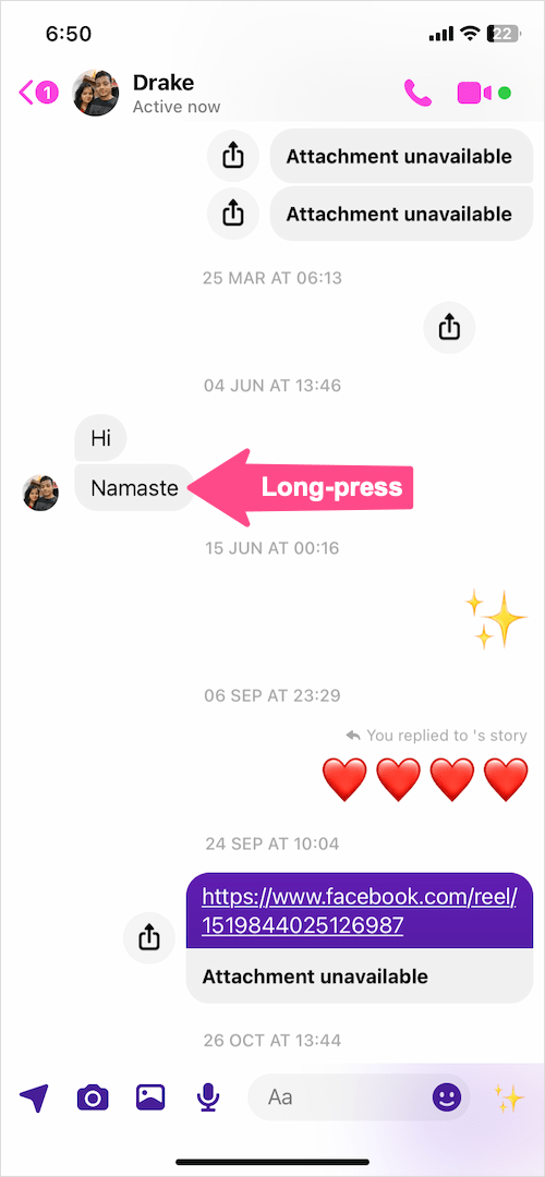How To Pin A Message In Messenger On IPhone Android