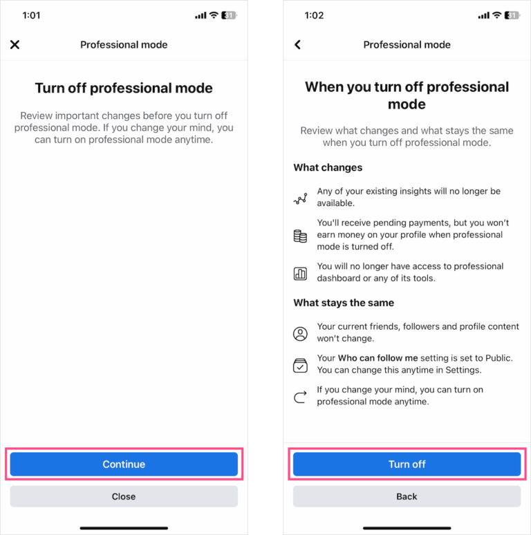 How to Turn Off Professional Mode on Facebook [2025]