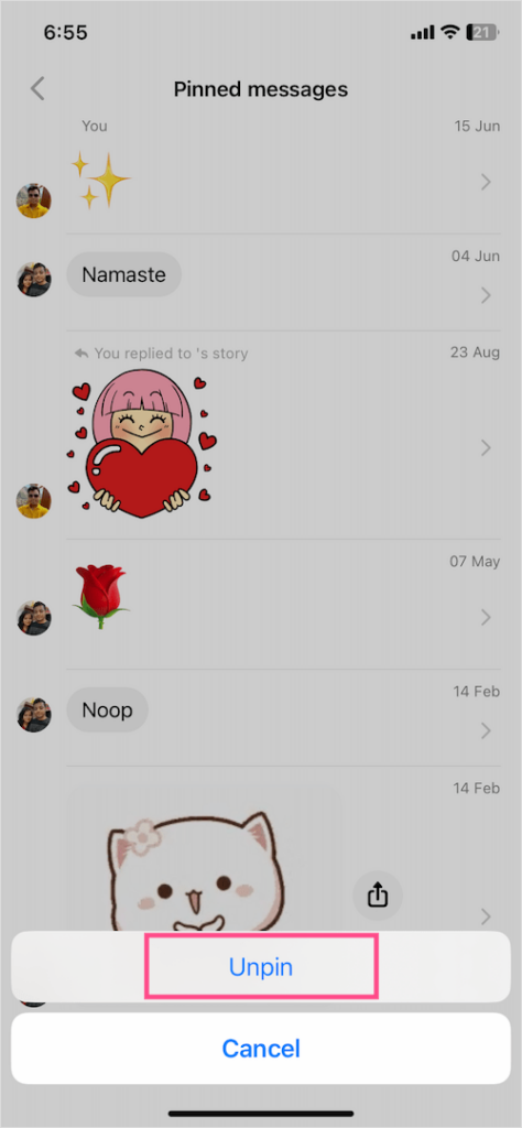 How to Pin a Message in Messenger on iPhone & Android