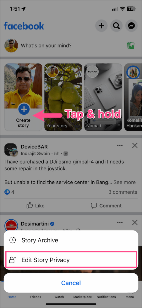 How to Turn Off Story Comments on Facebook