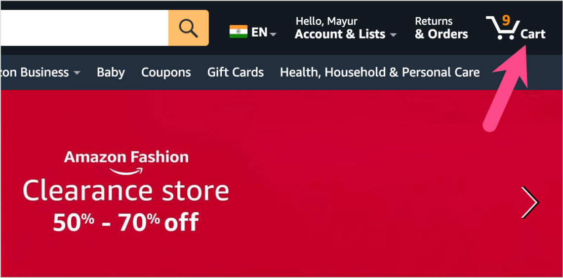 How to Find Saved for Later Items on Amazon