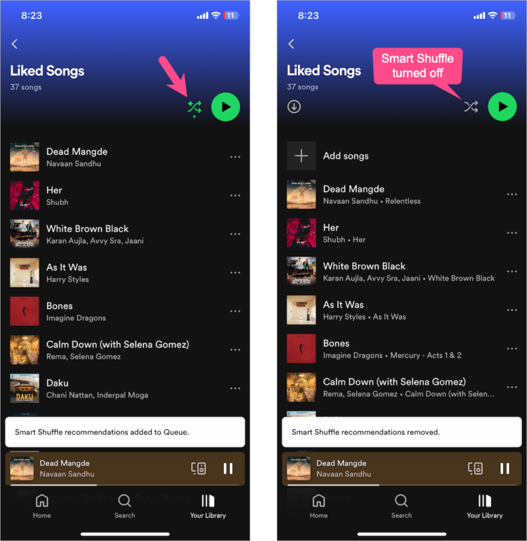 How to Turn Off Smart Shuffle on Spotify Mobile App How to Turn Off Smart Shuffle on Spotify Mobile App