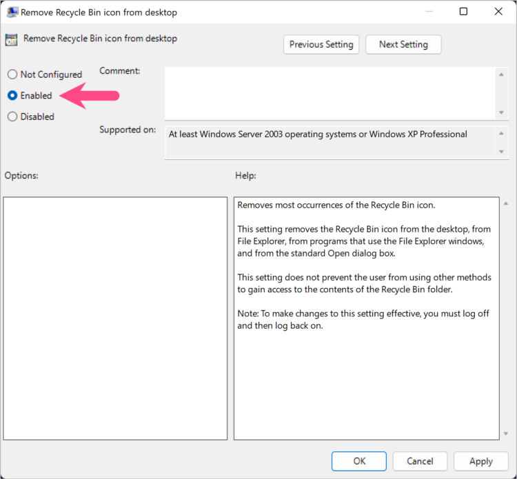 How to Remove Recycle Bin from Desktop Without Activating Windows