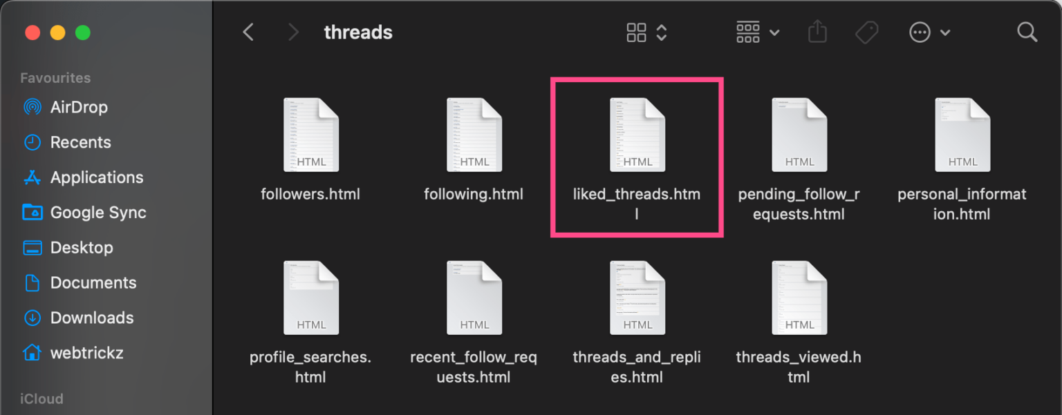 Here's how you can See Your Likes on Threads