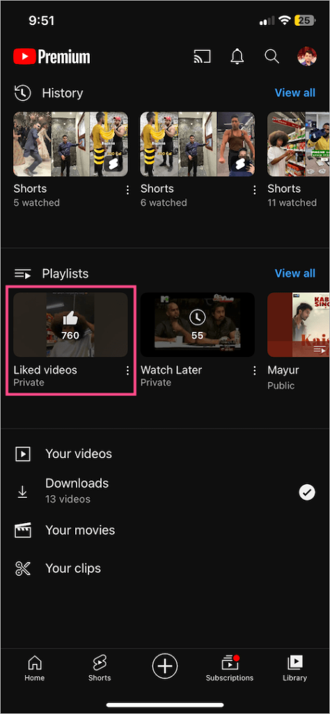 How to See Your Liked Shorts on YouTube How to See Your Liked Shorts on YouTube