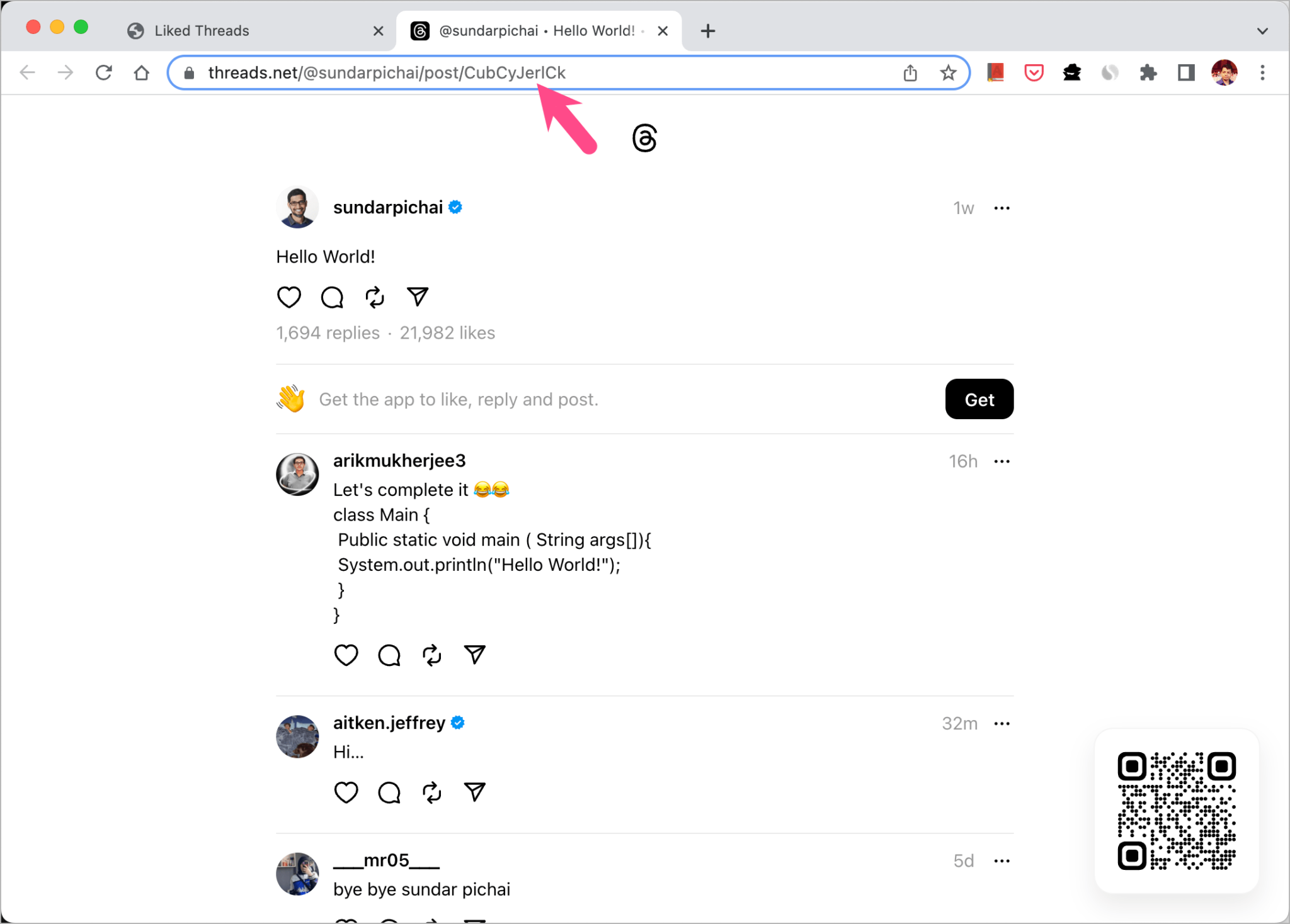 Here's how you can See Your Likes on Threads