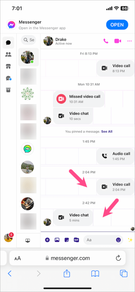 How to Delete Your Video Call History in Messenger 2024