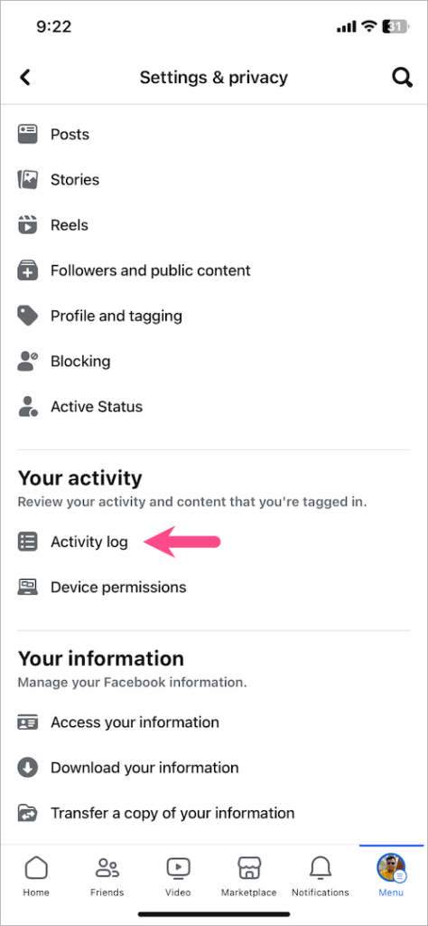 How to Find Trash Posts on Facebook App and Desktop