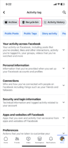 How to Find Trash Posts on Facebook App and Desktop
