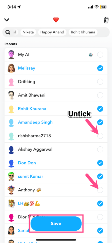 How to Edit and Delete a Shortcut on Snapchat